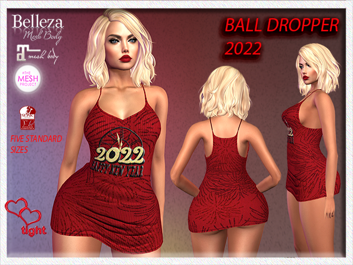 Second Life Marketplace - Ball Dropper New Years Eve Outfit
